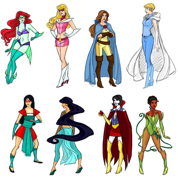 Alternate Disney Princesses